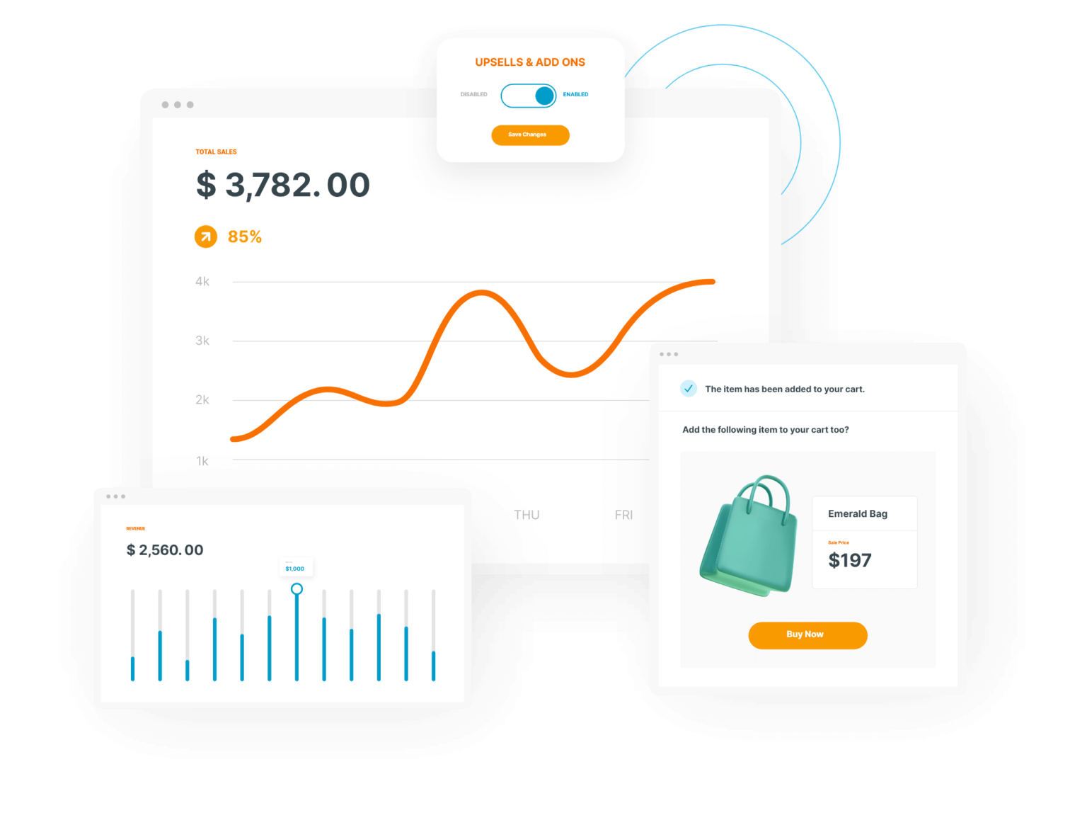 Features - Launch Cart